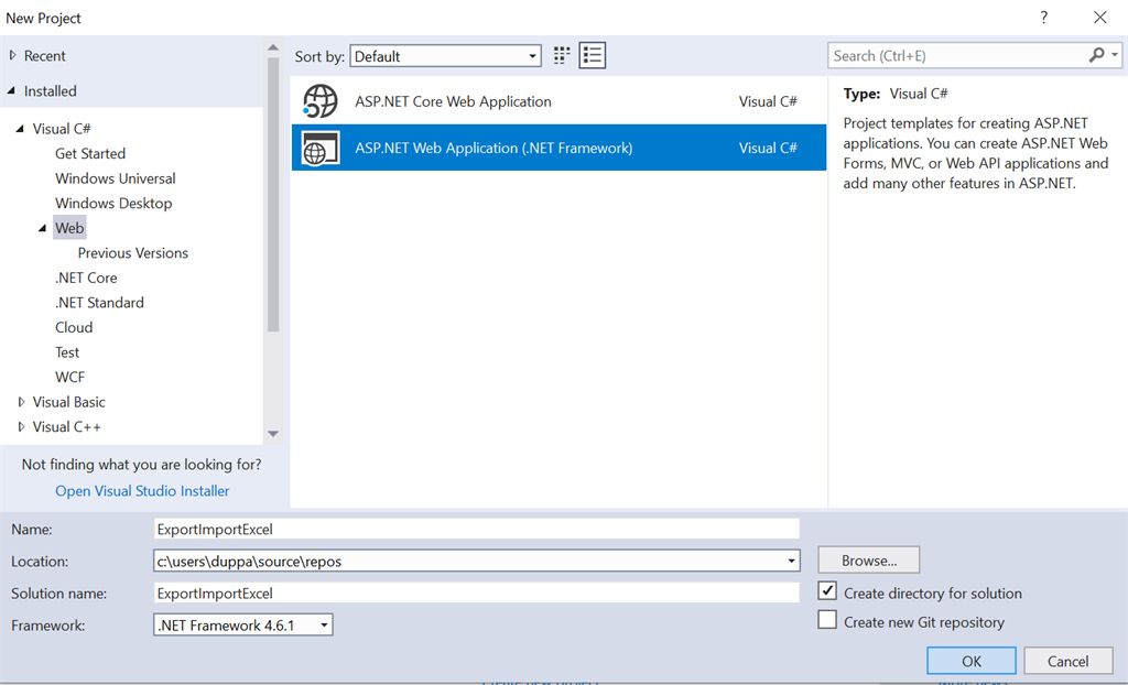 Import And Export Data Using Excel File In Aspnet Mvc 8164